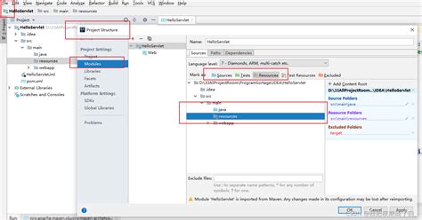 Idea第一个程序之helloservlet（配置环境从零到成功）idea用maven运行第一个mvc文件hel
