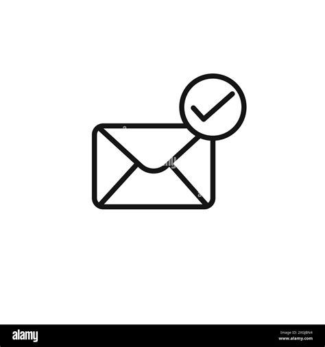 Check Message Icon Vector Logo Set Collection For Web App Ui Stock Vector Image And Art Alamy