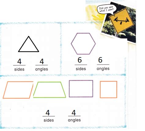 Mcgraw Hill My Math Grade 2 Chapter 12 Lesson 2 Answer Key Sides And Angles Ccss Math Answers