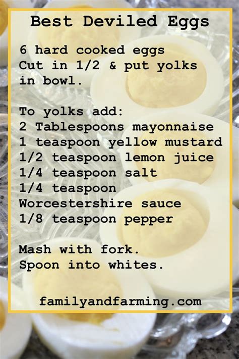 Best Deviled Eggs Recipe