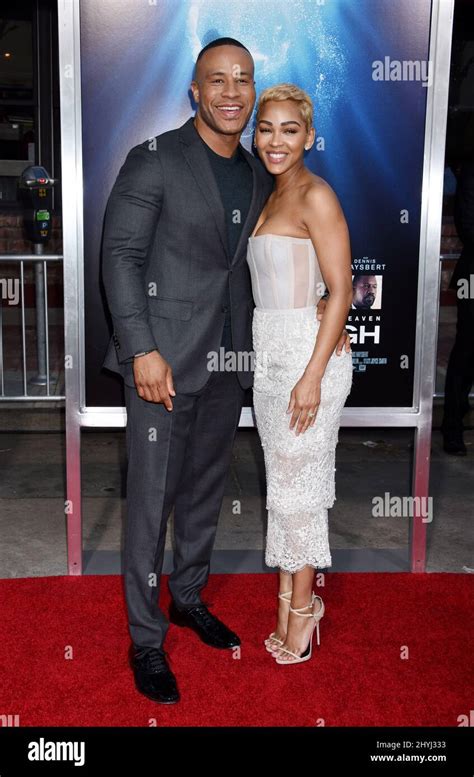 Devon Franklin And Meagan Good Attending The Breakthrough Los Angeles