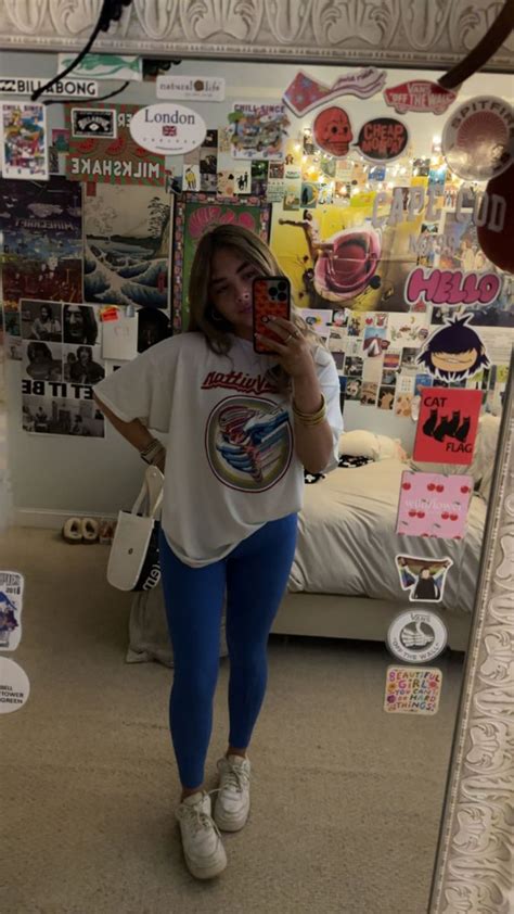 Blue Legging Outfit Leggings Azules Outfits Leggins Outfits Deportivos Mujer