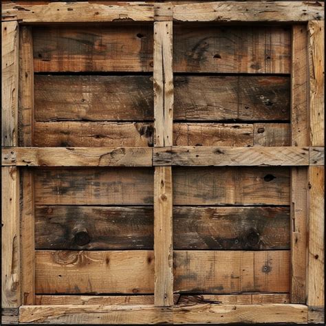 Premium Photo Rough And Rustic Wooden Crate Texture High Detailed