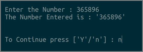 21 wap to read integer and print it without using scanf operator in