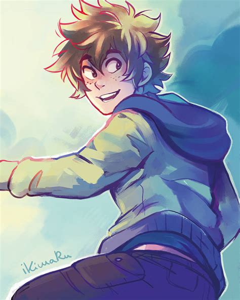 Deku By Ikimaru Art On Deviantart