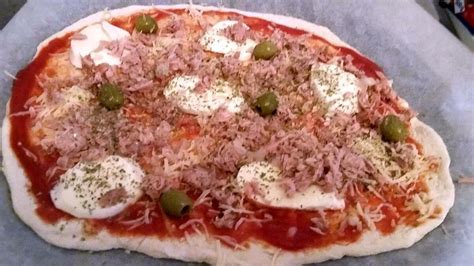 Recette De Pizza Au Thon Par Notre Am Ur De Cuisine