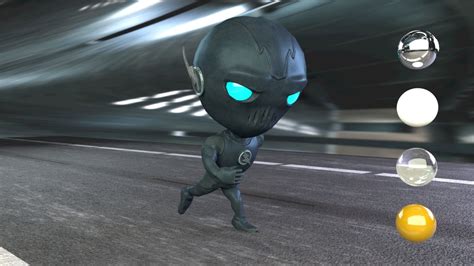 3d Model Zoom Chibi Character Vr Ar Low Poly Rigged Cgtrader