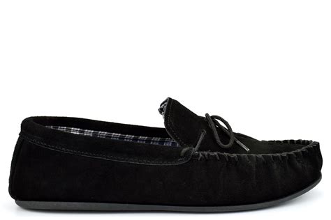 Mens Suede Slippers Mens Extra Large Moccasin Slippers Moccasins Sizes