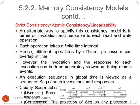 5 2 2 memory consistency models pptx databases computer software