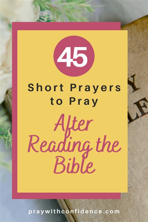 Closing Prayer For Bible Study 45 Easy To Memorize Pray With