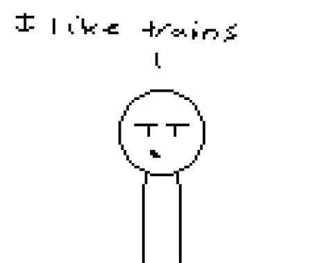 Pixilart I Like Trains By Tristan777