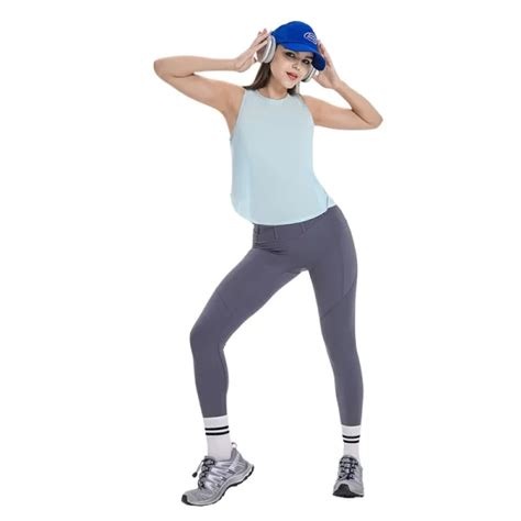 Womens Sleeveless Shirts Reflective Cool Dry Gym Workout Tank Top