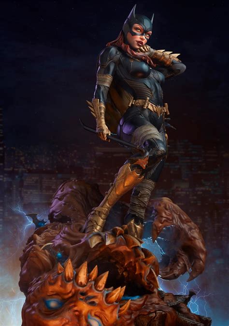 Sideshow Statue Didnt Realize She Was Standing On Or In Clayface