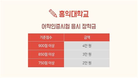 토익 점수로 대학교 장학금을 우리 학교에서 토익으로 장학금받을 수 있는지 확인하자