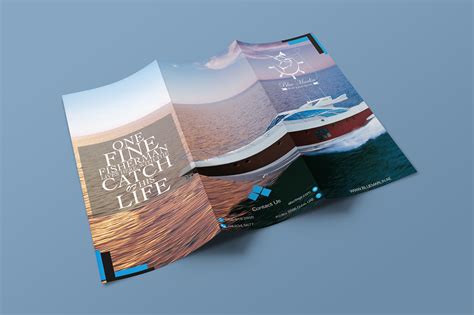 Free Tri Fold Brochure Mockup Psd Behance