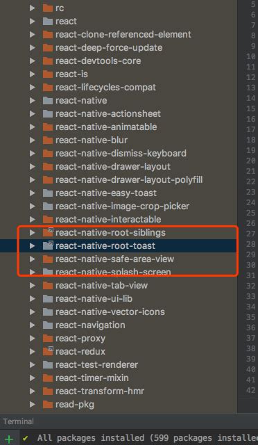 module ‘react native root toast does not exist in the haste module map