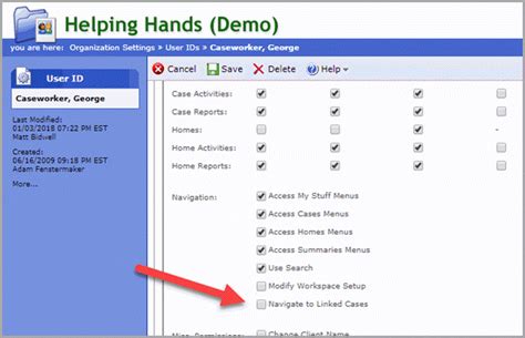 Navigation Access Control ExtendedReach