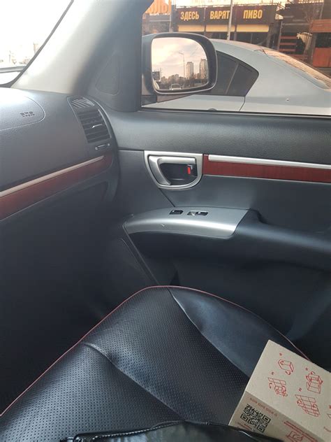 Накладки ручек двери Санта-Фе — Hyundai Santa Fe (2G), 2,7 л, 2007 года ...