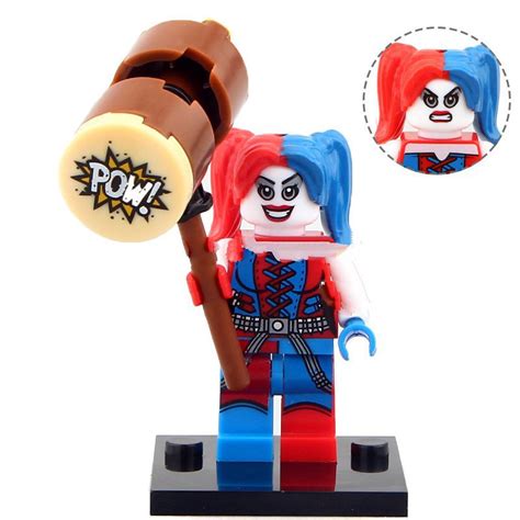 Harley Quinn With Hammer Lego Suicide Squad Superheroes Minifigure