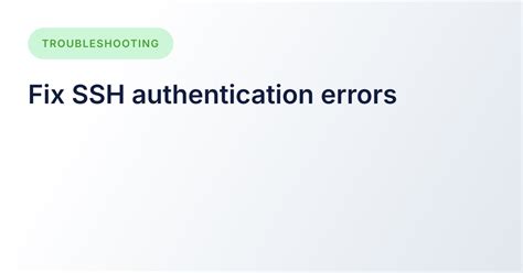 Fix Ssh Authentication Errors — Deploybot Help Center