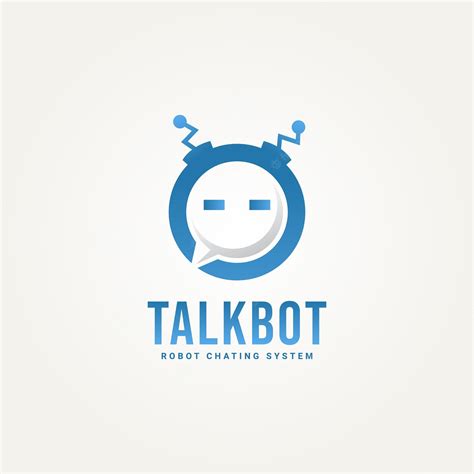 Premium Vector Chat Bot Ai Messenger Icon Logo Template Vector