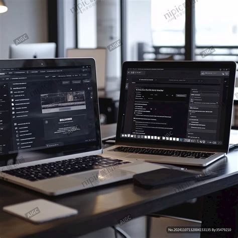 Ai创作图企业软件开发 It科技行业 软件开发设计 建站解决方案 网站建设服务 电脑场景图 科技it行业 前端程序员 It编程 软件开发人员 软件开发广告 Ui设计行业 实拍笔记本场景 交互