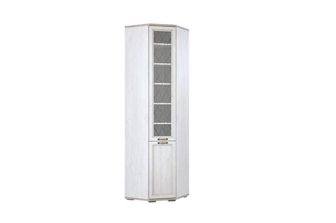 Шкаф-витрина угловая Александрия ШК-120 — купить за 16848.00 руб. в ...