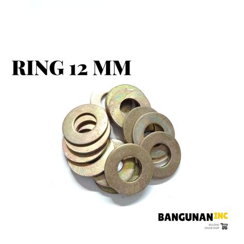 Jual Ring Baut 12 Mm 10 Pcs Indonesia Shopee Indonesia