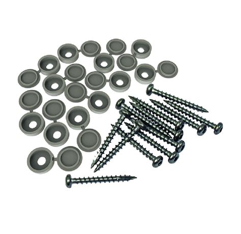 Xpanse 73025530 Square Screen Panel Fastener Kit Gray 1 12 — Life