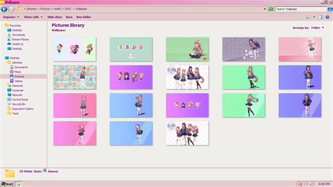 My Ddlc Inspired Desktop Theme Classic Theme R Ddlc