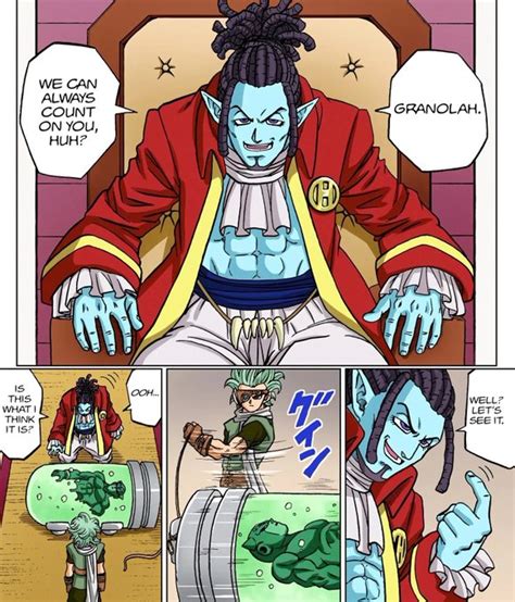 Granolah Rolls Out Og 73i And Hands Dragon Ball Manga Panels さんの