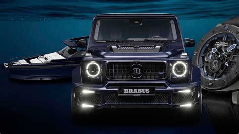 Der Brabus Deep Blue 900 Ist Ein Mercedes Amg G 63 Mit 900 Ps