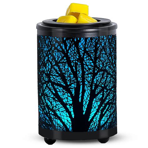 Leyoue Electric Wax Melt Warmer Ptc Heating Plate With 7 Colors Led