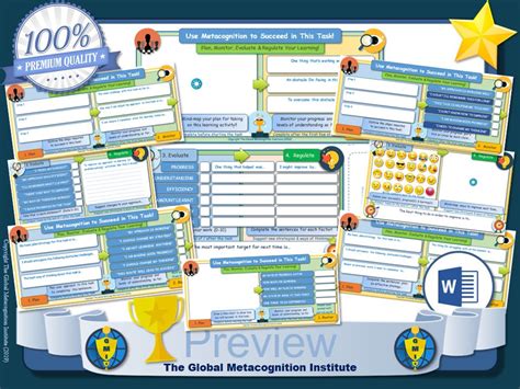 Metacognition Teaching Resources The Global Metacognition Institute