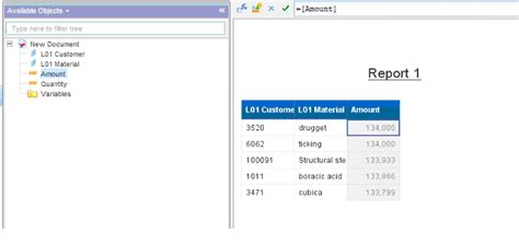 Creating Reports Using Webi Sap Community
