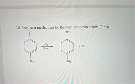 Solved 30 Propose A Mechanism For The Reaction Shown Below Chegg