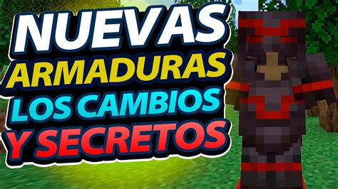 Nuevas Armaduras En Minecraft 120 👉 Los Cambios Y Secretos Youtube