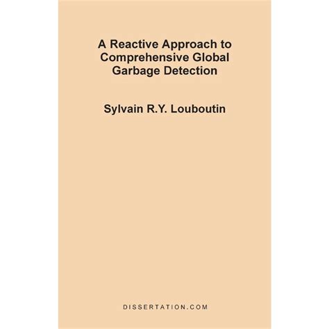 A Reactive Approach To Comprehensive Global Garbage Detection Submarino