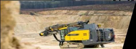 Flexiroc D60 D65 Surface Drill Rig For Aggregate And Limestone