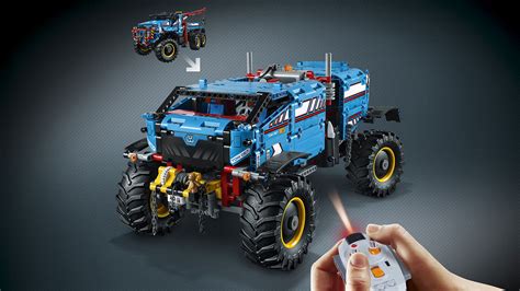Klocki LEGO 42070 TERENOWY HOLOWNIK 6X6 – RIK-zabawki