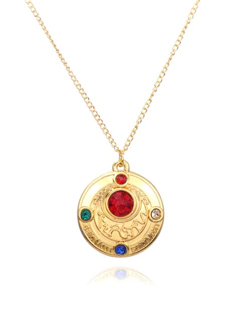 Necklace Sailor Moon Sailor Locket Transformation Brooch Anime