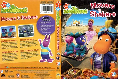The Backyardigans Movers And Shakers Tv Dvd Scanned Covers 7983the Backyardigans Movers