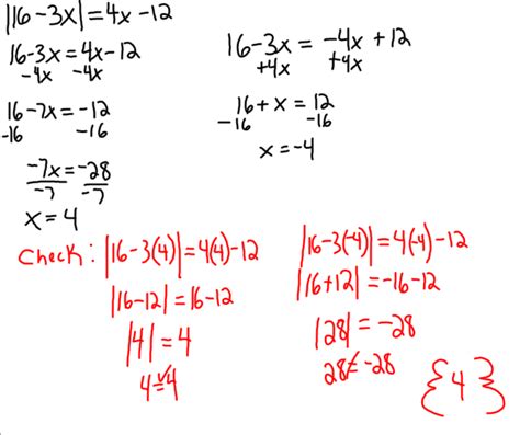 Algebra 2 Problem Examples