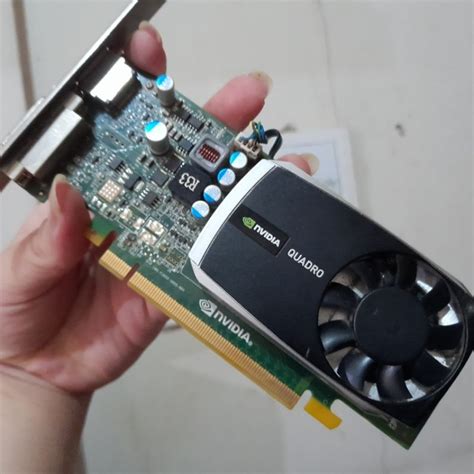 Jual Vga Gpu Geforce Nvidia Quadro 600 128bit 1gb Normal Mulus Shopee Indonesia