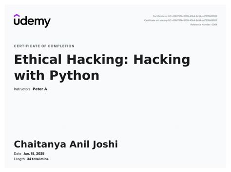 Python Cybersecurity Hackingwithpython Chaitanya Joshi