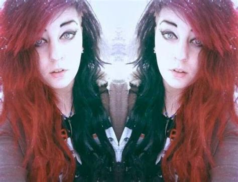 Red N Black Scene Hair Alternative Hair Hair Beauty