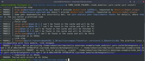 Yarn Install Specific Folder At James Velarde Blog