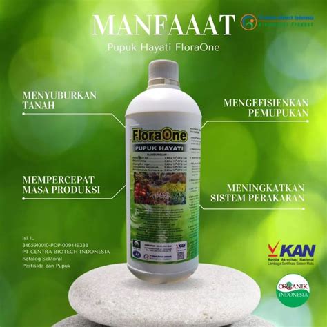 Jual FLORAONE Pupuk Hayati 1liter Shopee Indonesia