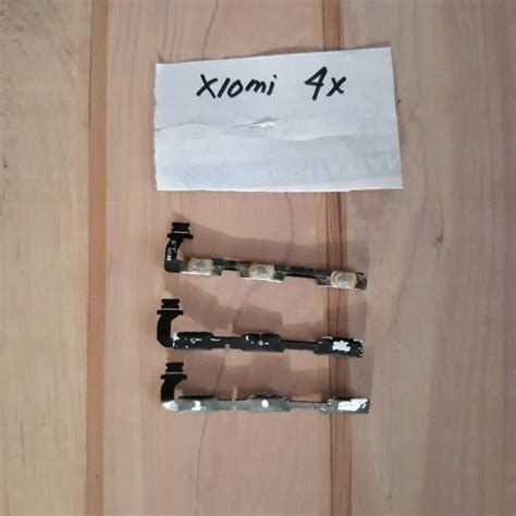 Jual Fleksibel Tombol On Off Dan Volume Original Copotan Asli HP Xiaomi Xiomi Redmi 4x Shopee