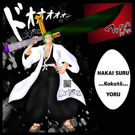 Roronoa Zoro Kenpachi Manga Fanart ONEPIECE BLEACH By Zorokenpachii On